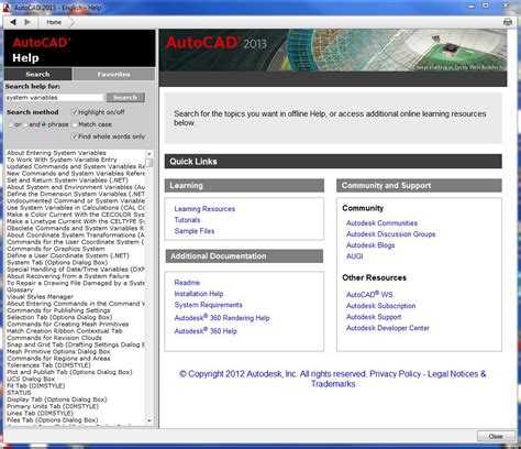 help menu autodesk community