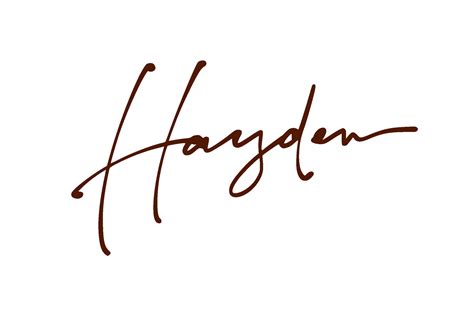 Signature Series H Design Illustration 26640165 Vector Art At Vecteezy