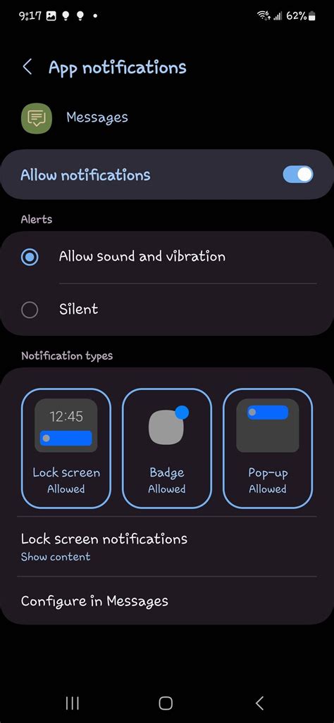Solved Samsung Messages Notification Sound Samsung Community 2947695