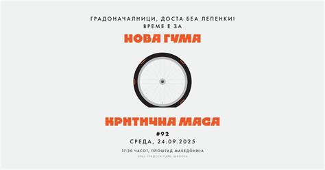 Критична Маса 92 Градоначалници доста беа лепенки Време е за нова