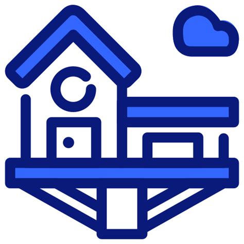 Treehouse Generic Blue Icon