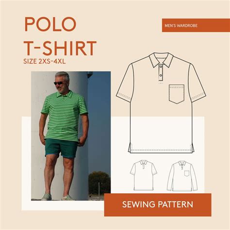 Polo Shirt Sewing Pattern Shirt Sewing Pattern Sewing Patterns