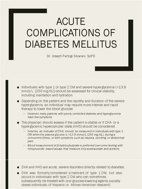 Dka Hhs Hypoglycemia Pdf Hypoglycemia Hyperglycemia