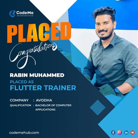 Codeme Hub International Pvt Ltd On Linkedin Placed Job Placement Hilitebusinesspark