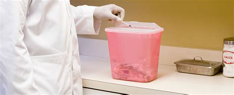 Safe Sharps Disposal Is A Requirement Of All Medical Waste Generators