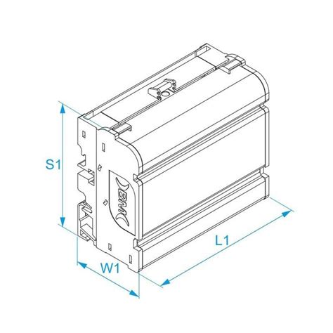 Modular BM Tetrapolar Terminal Block 4P 40A 13 Connections 500V QM404013C