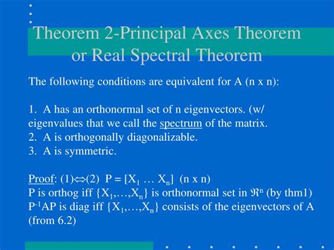 PPT Orthogonal Diagonalization PowerPoint Presentation Free Download ID