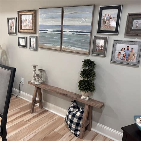 Modern Rustic Console Table Etsy