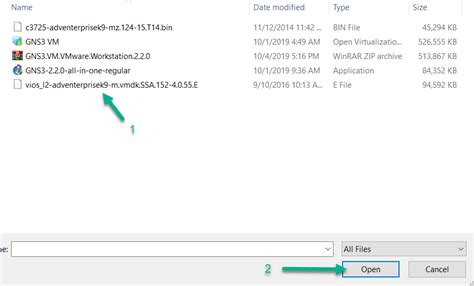 Import GNS3 Appliance GNS3 Documentation