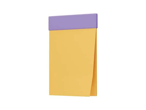 Notepad D Illustration Vector Art At Vecteezy