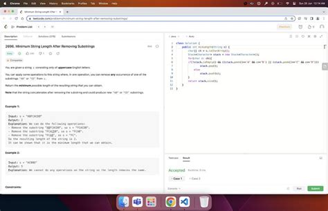 Sanjeev Mishra On Linkedin Day 10 Of Code Minimum String Length After