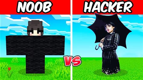 Noob Vs Hacker Wednesday Build Challenge Youtube