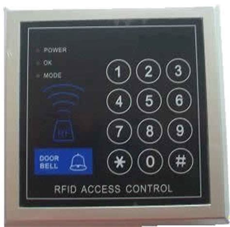 Standalone RFID Access Control With Touch Screen Keypad ACP S PT Access Control And Rfid
