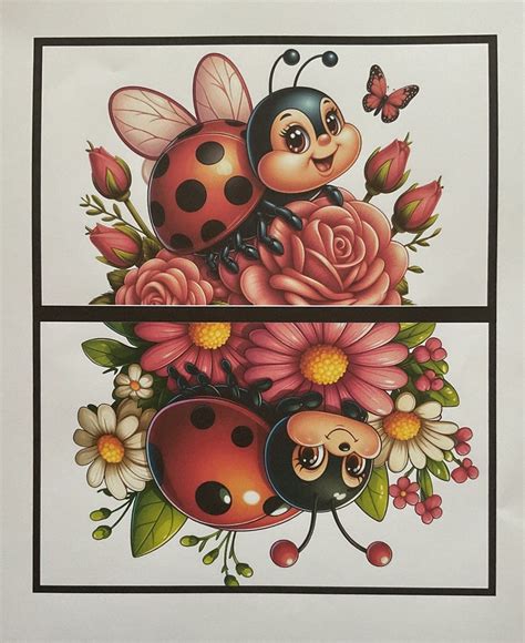 Ladybug Scratch Or Roll Etsy