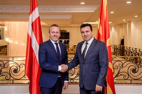 Средба на премиерот Заев со министерот Самуелсен Данска ги поддржува