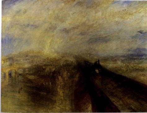 윌리엄 터너 비 증기 그리고 속도 1844 그림 빛