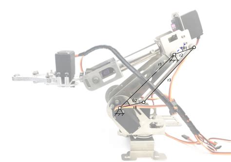 Help With A 4 Link Robotic Arm Angle Calculations Robotics Arduino Forum
