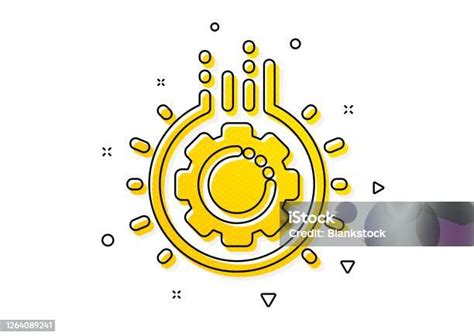 기어 아이콘입니다 팀워크 톱니바퀴 사인 작업 프로세스 벡터 고급에 대한 스톡 벡터 아트 및 기타 이미지 고급 공연 노랑
