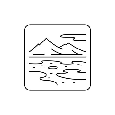 Tundra Color Line Icon Isolated Vector Element Outline Pictogram Web Stock Vector By ©alx1618