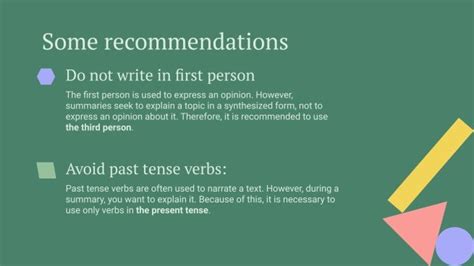 How To Summarize A Text Google Slides PPT