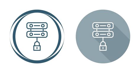 Server Security Vector Icon 40048804 Vector Art At Vecteezy