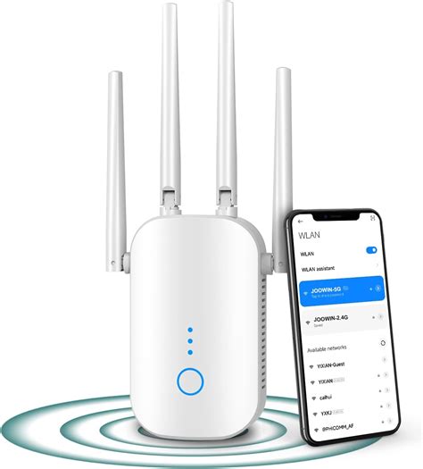 1200mbps Wifi Booster 2 4ghzand5ghz 4x3dbi High Gain Antenna Ac1200 Dual Band Wifi Extender