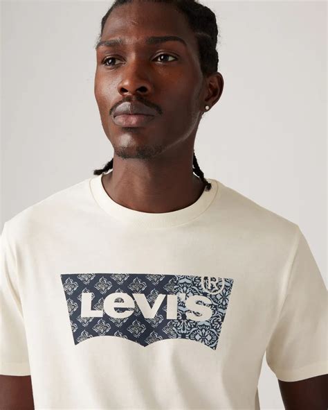 T Shirt Homme Levis Graphic Crewneck Tee Beige Sport 2000 Ref 22491 1811 1811