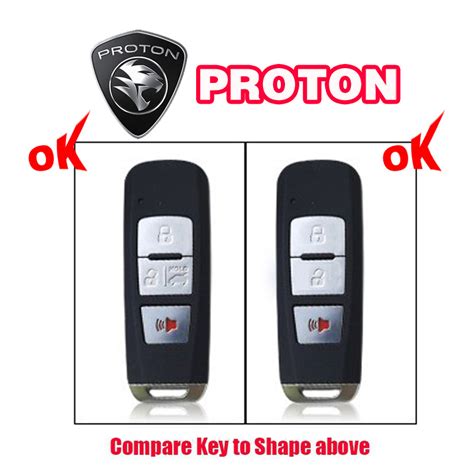 For Proton Saga Iriz Executive Persona Saga Vvt 2022 Saga Mc2 Remote Key Case Cover