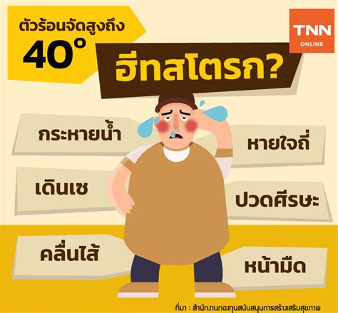 เปิด 3 สัญญาณเตือนอาการ ‘ฮีทสโตรก ต้องรีบแก้ไขไม่เช่นนั้นอาจถึงตาย