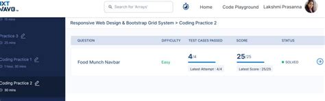 Lakshmi Prasanna On Linkedin Ccbp Nxtwave Bootstrap Navbar 30days