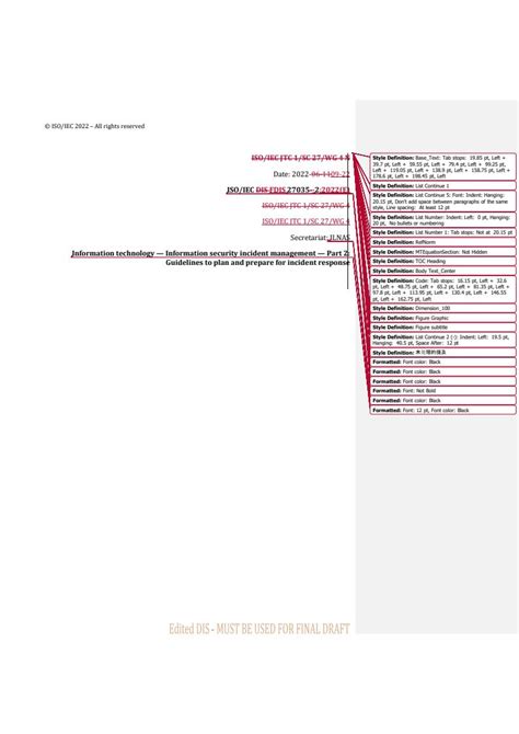 ISO IEC Information Technology Information Security