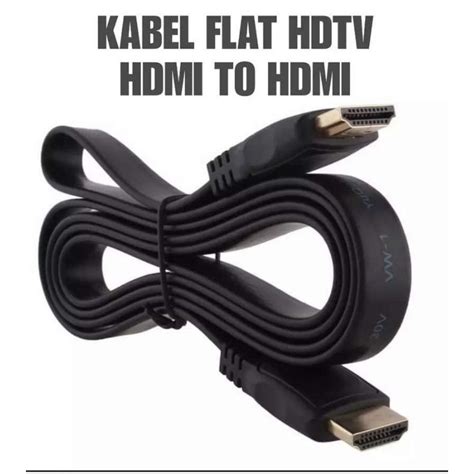 Jual Kabel Hdmi Kabel Pipih Slim Kualitas Bagus Shopee Indonesia