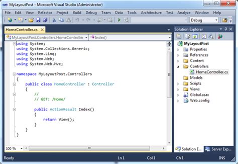 ScottGu S Blog ASP NET MVC 3 Layouts And Sections With Razor