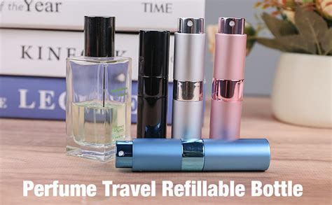Ikskey Travel Perfume Bottle Refillable Perfume Atomizer