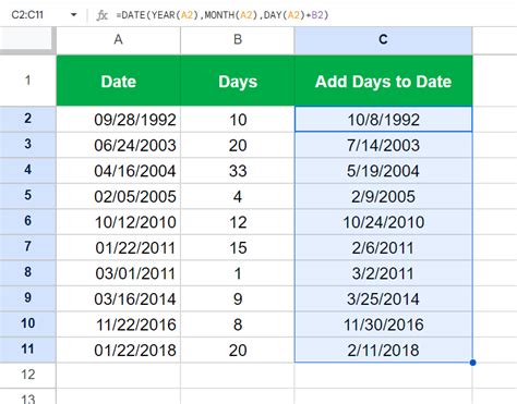 Easily Add Days To Date In Google Sheets Quickest Guide