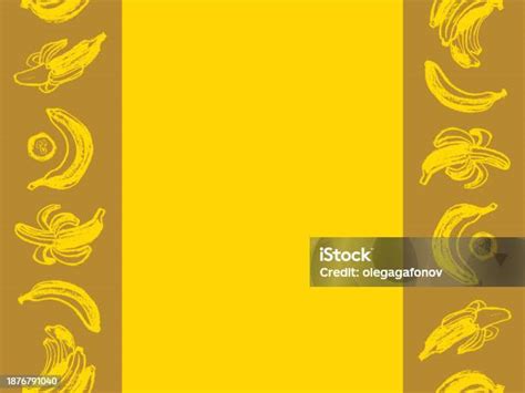 Wabi Sabi 종이 테이프 바나나 바나나 벡터 원활한 패턴 프레임과 수채화 종이 테이프 0명에 대한 스톡 벡터 아트 및 기타 이미지 Istock