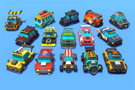 super cars pack 3d land unity asset store