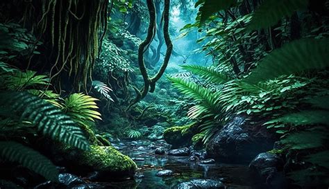 정글 일출 자연 풍경 배경 정글 밀림 일출 배경 일러스트 및 사진 무료 다운로드 Pngtree