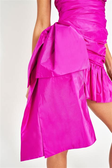 Loveshackfancy Noble Mini Dress Fuchsia Editorialist
