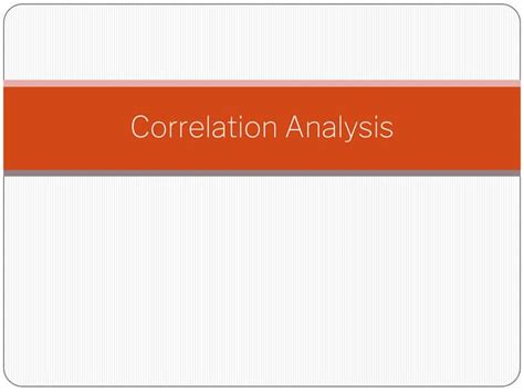 Correlation Pptx