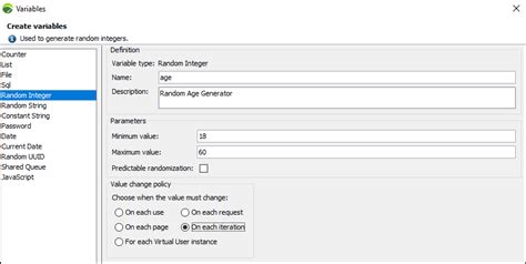 Neoload Random Integer Variable How To Generate