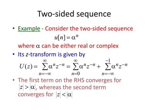 Z Transform Causal Anti Causal And Two Sided Sequence Region Of Convergence Properties