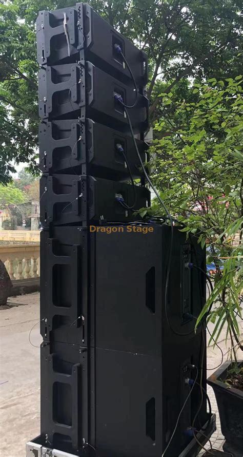 10 Inches Active Portable Line Array System From China Manufacturer Dragon Stage