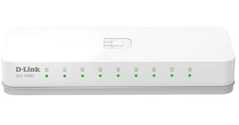 D LINK 8 Port 10 100 Mbps Unmanaged Switch