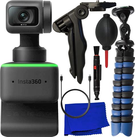 Insta Link UHD K AI Webcam Ultimaxx Tripod Bundle Manufacturer Accessories Mini â
