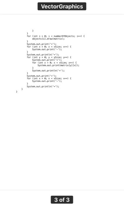 Solved Write A Program To Manage A Set Of Graphical Objects