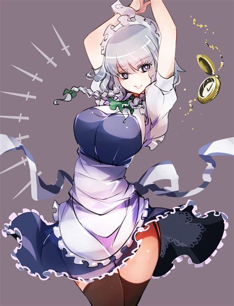 Izayoi Sakuya Sakuya Izayoi Touhou Image By Raptor7 3312813 Zerochan Anime Image Board