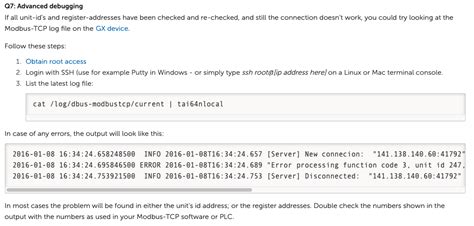 S7 1200 Modbus Tcp Ip Communication Problem Victronenergy