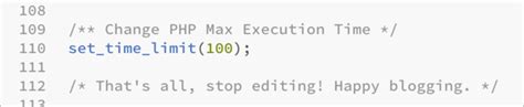 How To Increase Php Max Execution Time In Wordpress Webnots