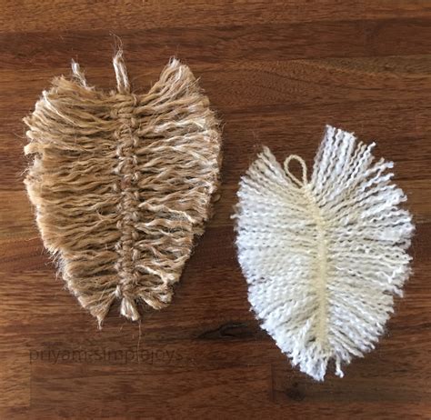 Simplejoys Macrame Feather Leaf